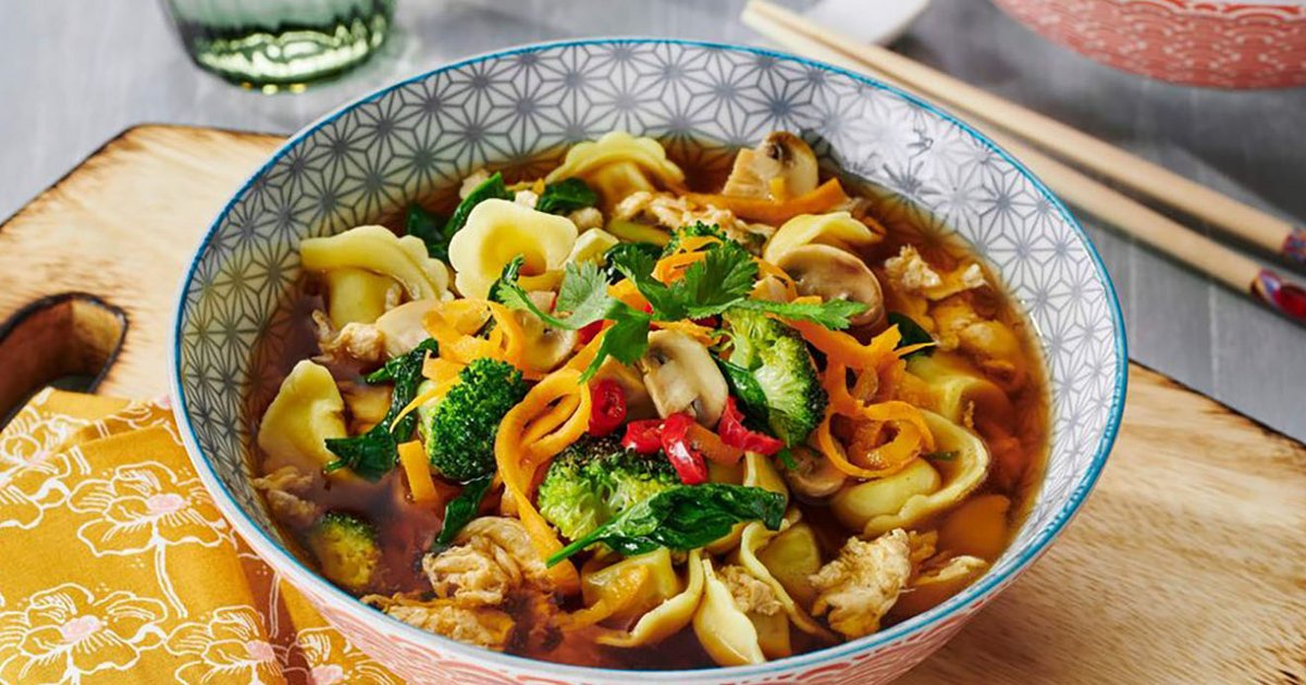 Sebzeli Tortellini Rameni | Tarif | Kikkoman