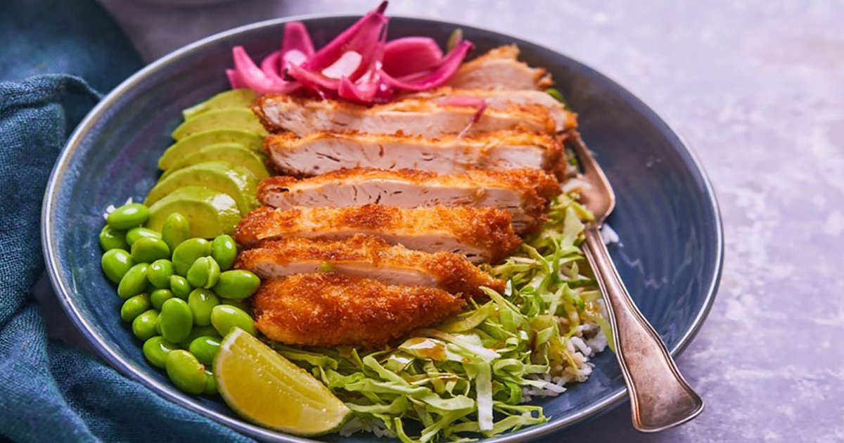 Çıtır Tavuklu Poke Bowl | Kikkoman